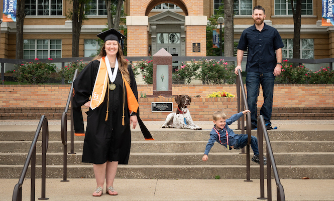 Commencement Spotlight: Natali Maness - Sam Houston State University Commencement Spotlight: Natali Maness - Sam Houston State University